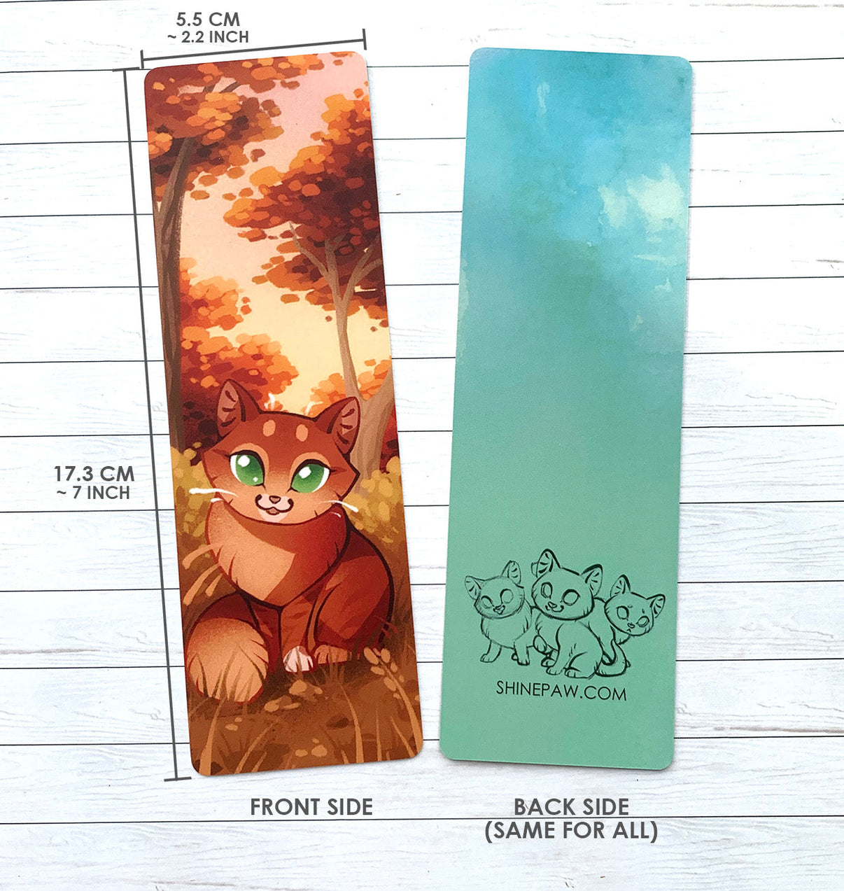 [PRE-ORDER] Power of Three Bookmark set - Warrior Cats – Shinepaw Design